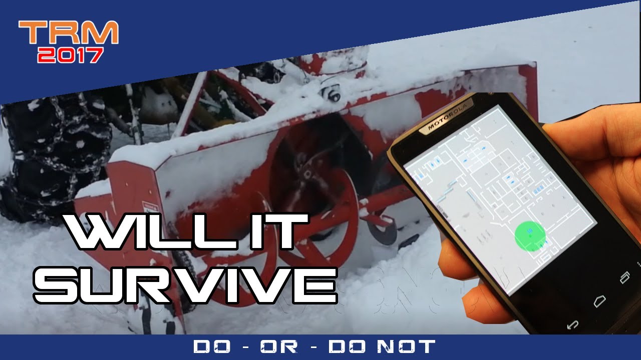 SMART PHONE vs SNOW BLOWER - YouTube