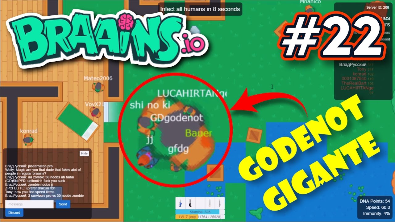 ZUMBI GIGANTE - ft. GODENOT - Braains.io #22 - YouTube