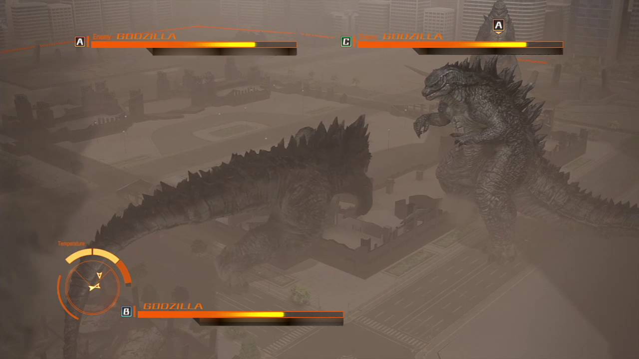 Godzilla 2014 x3びき！！【Godzilla VS PS4】 - YouTube