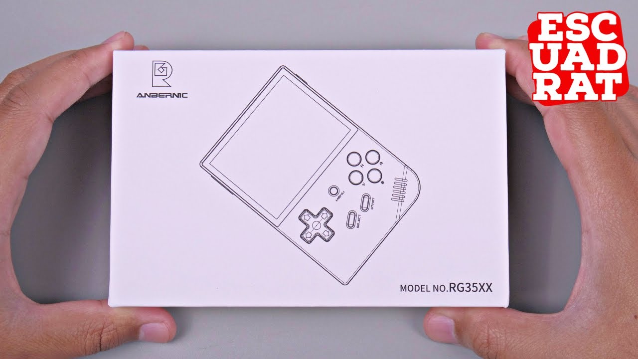 Unboxing Gimbot PlayStation 1 - Anbernic RG35XX | PS1 Handheld Pocket ...