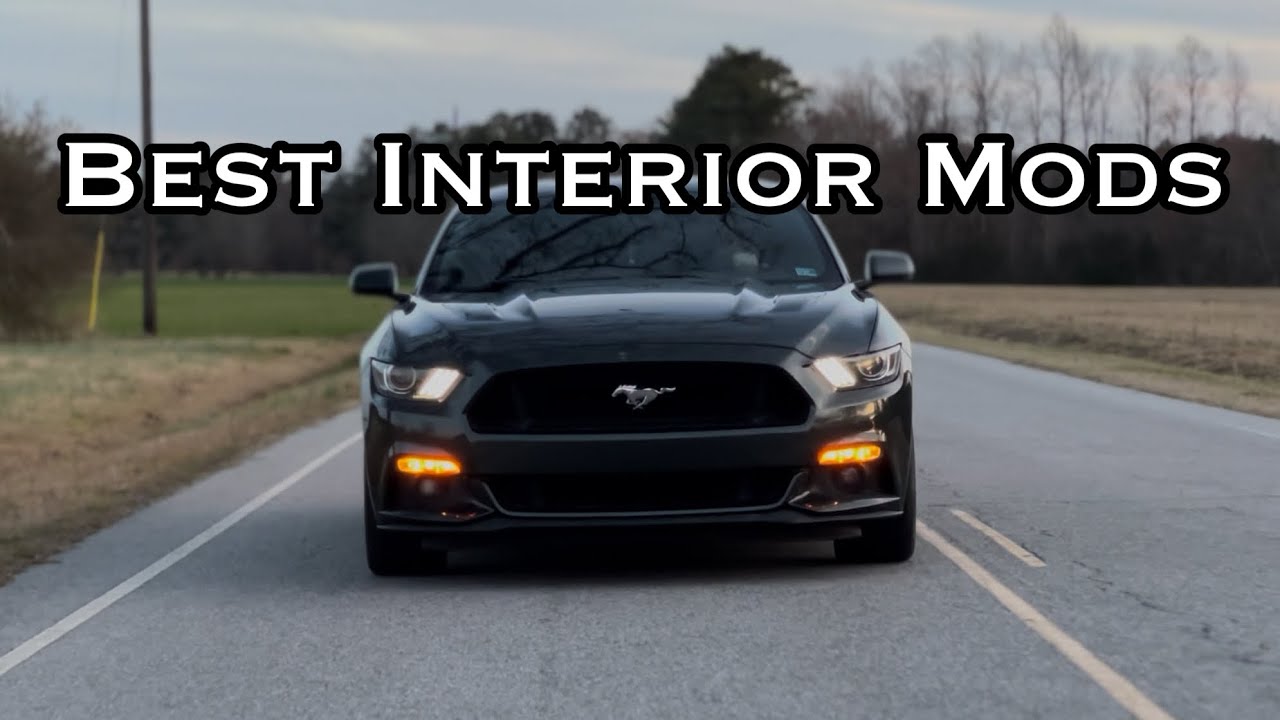 Installing Two of the BEST Interior Mods for your S550 Mustang! - YouTube