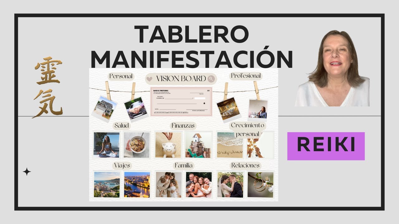 Vision Board y Cuaderno Reiki para lograr tus metas este año - YouTube