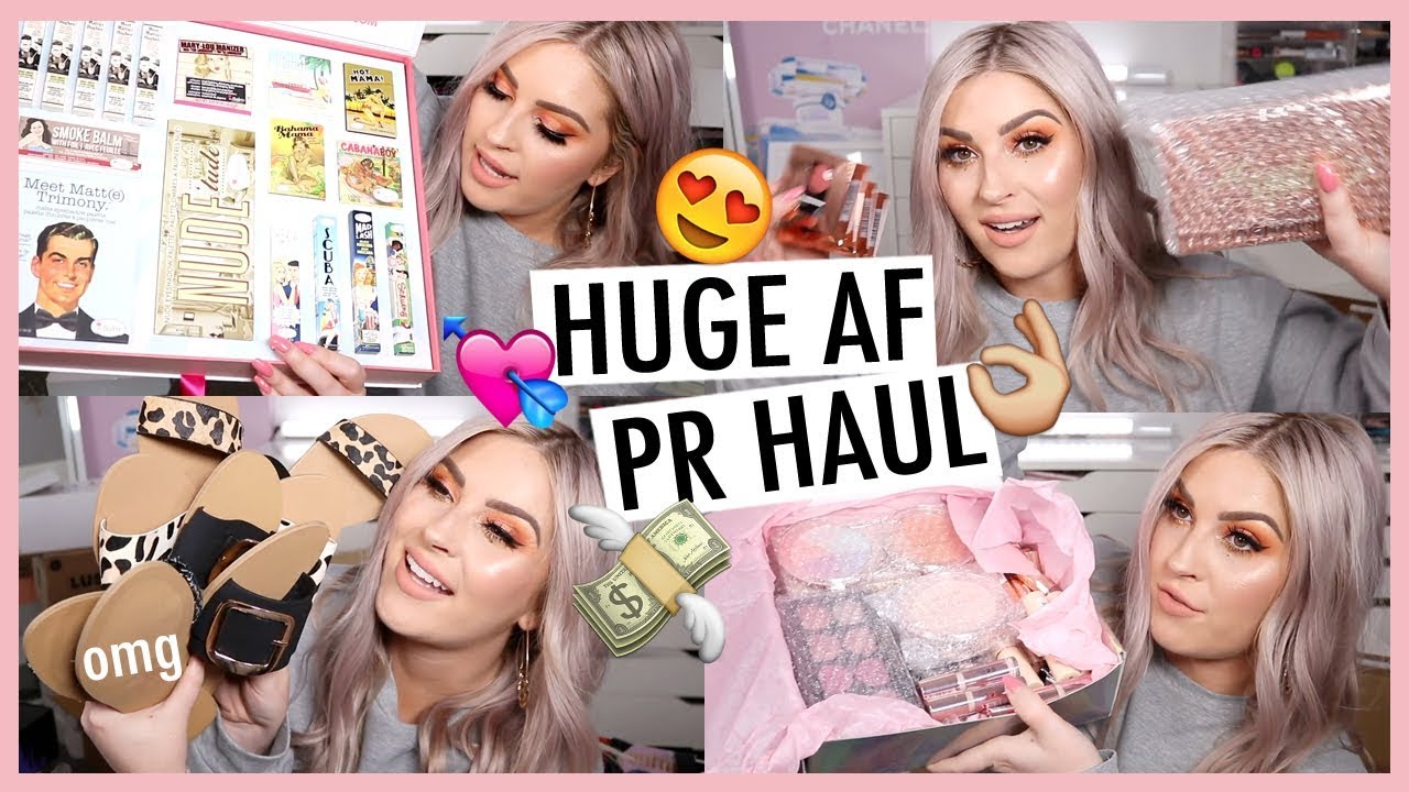 MAKEUP HAUL! 💸 PR Unboxing Haul *Whats New In Makeup?!* 💌 - YouTube