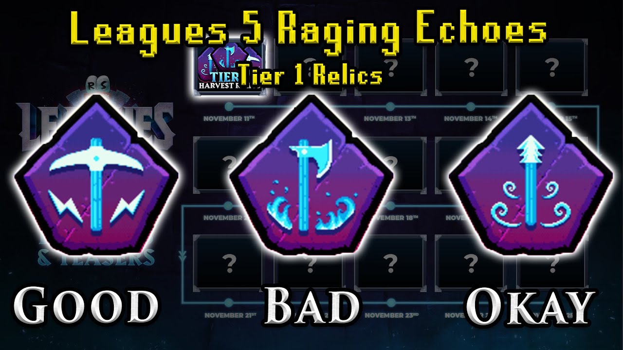 Leagues 5 Tier 1 Relics Revealed! Only 1 is Good! - YouTube