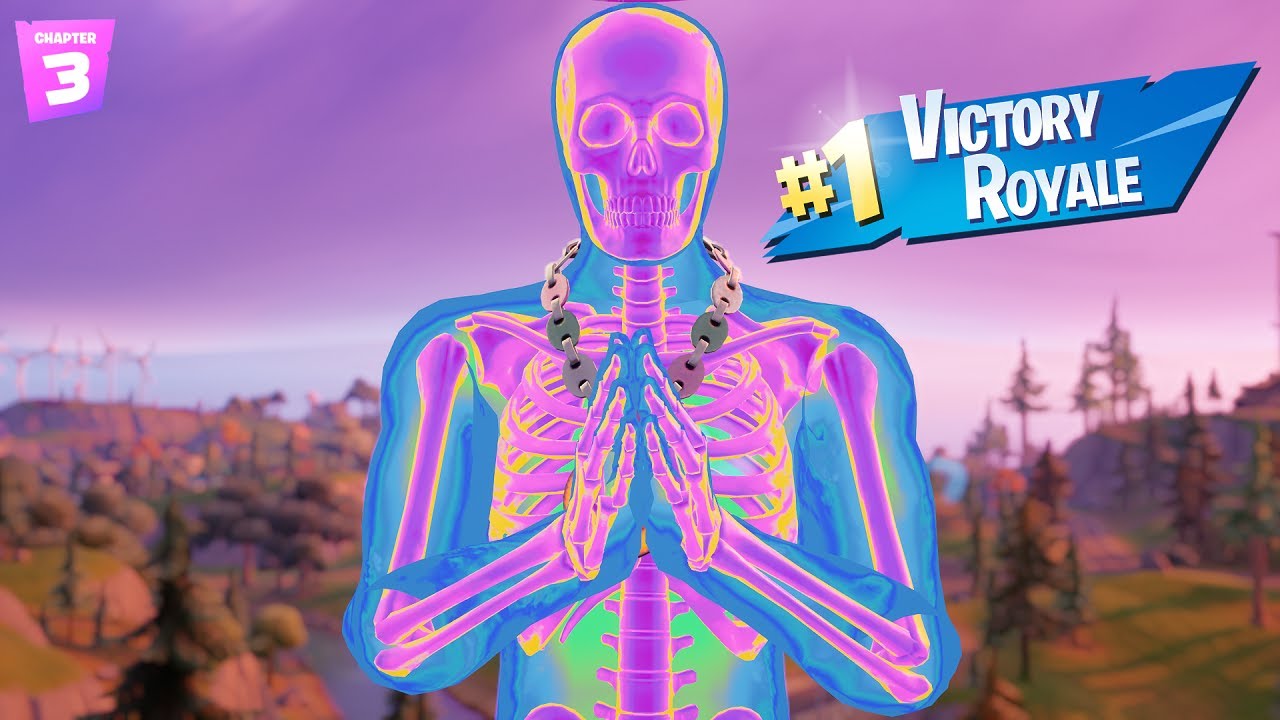 Victoria con la skin J BALVIN ESQUELETO Fortnite - YouTube