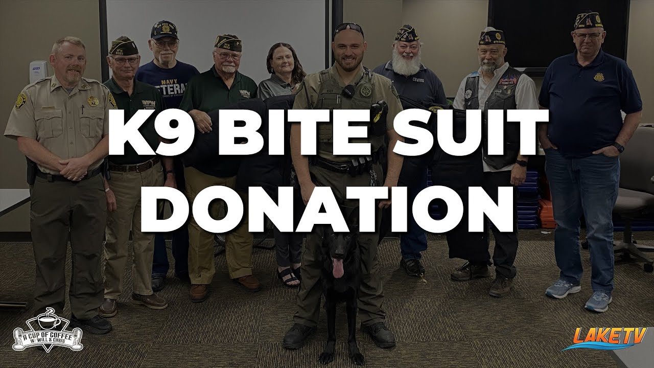 K9 Bite Suit: Local VFW Donates Bite Suit in Camden County - YouTube