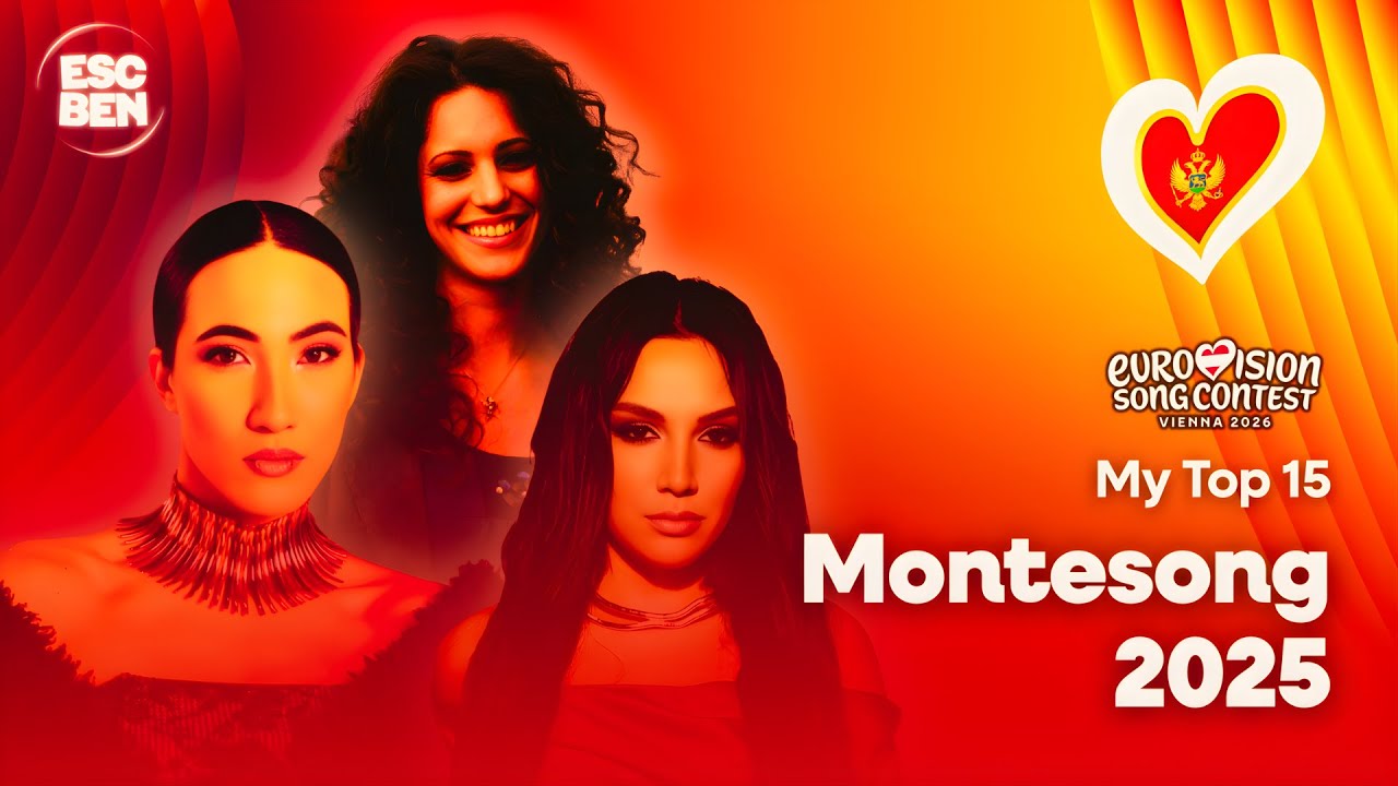 🇲🇪 Montesong 2025 - My Top 15 | Eurovision 2026 - YouTube
