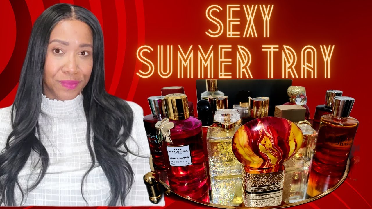 JULY RED HOT SUMMER FRAGRANCE TRAY + MORE SAMPLES || HELEN h - YouTube