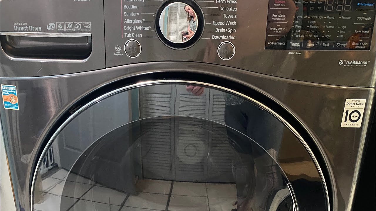 How to clean a front loader washing machine. - YouTube