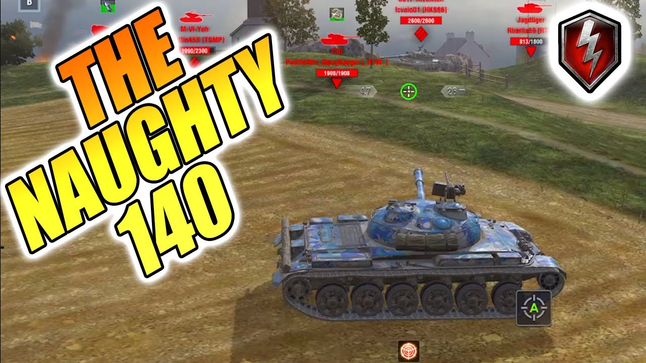 EXPLORING THE NEW OBj.140 WORLD OF TANKS BLITZ - YouTube