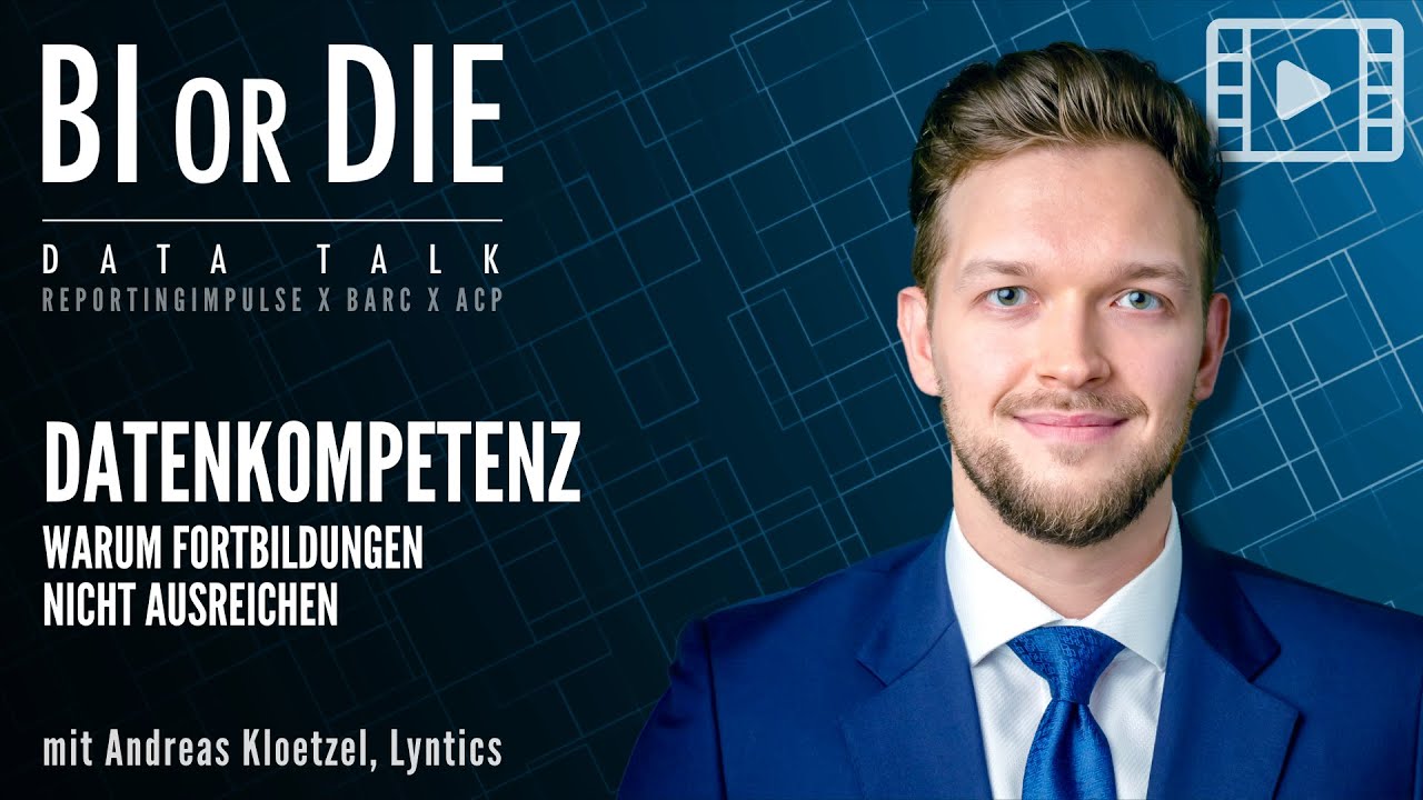 Datenkompetenz: Warum Fortbildung nicht ausreicht | BI or DIE Data Talk ...