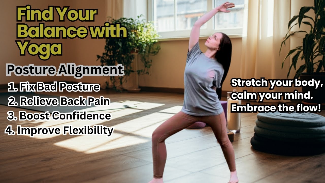 IMPROVE Your Posture Alignment with These Yoga Poses! - YouTube