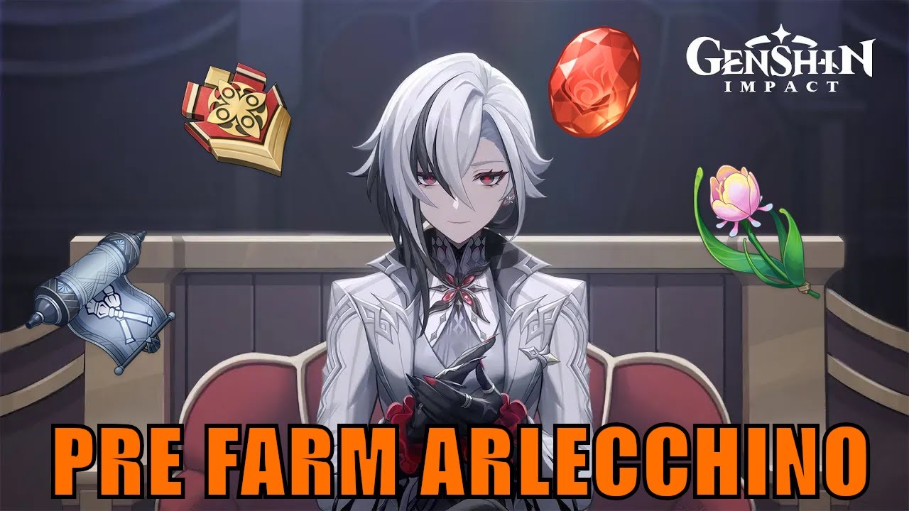 COMMENT PREPARER ARLECCHINO / Tuto [Genshin Impact] - YouTube