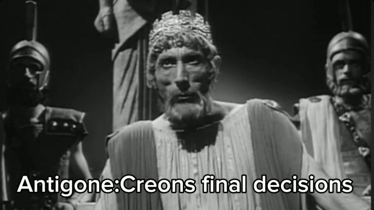 Antigone:Creons final decisions - YouTube