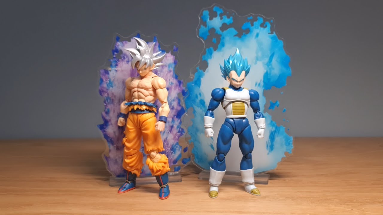 Custom Dragon Ball Acrylic Aura Effects Showcase - YouTube
