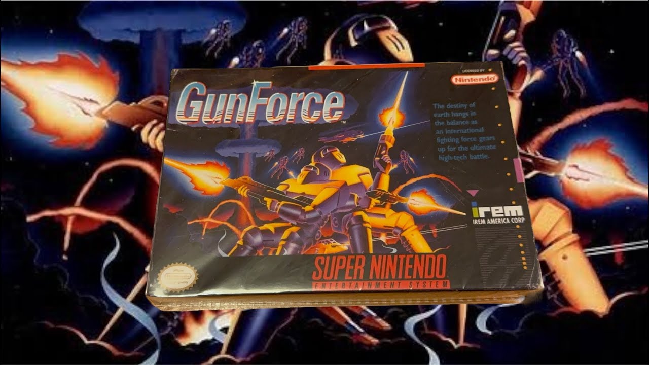 JdeV / 1000+ juegos (1188) Gunforce - SNES - YouTube