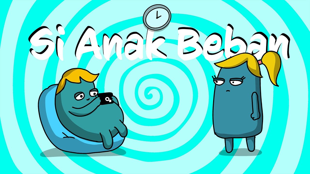 Animasi si Anak Beban #animasilucu #vernalta #tekotok - YouTube