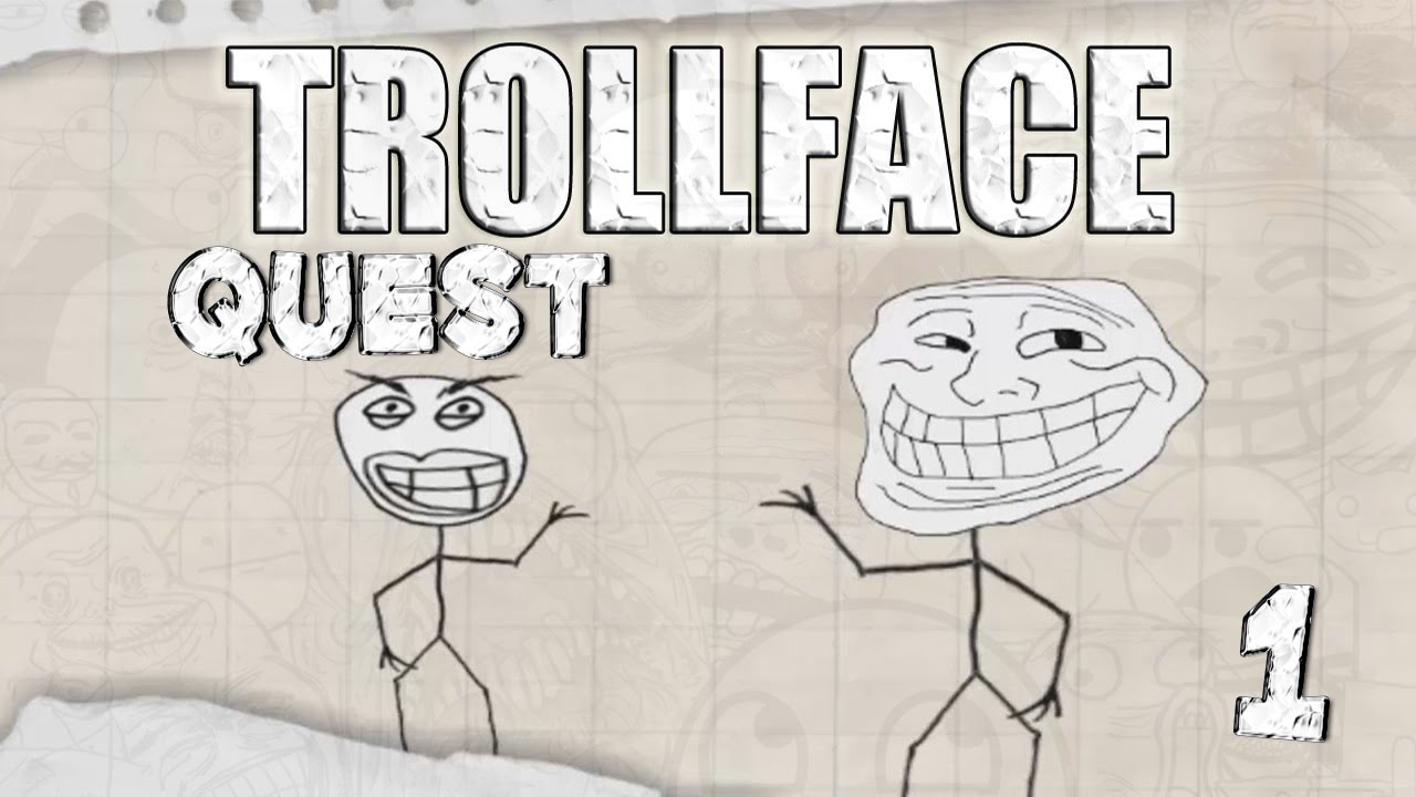 TROLLFACE QUEST 1 | JUEGO RANDOM - YouTube