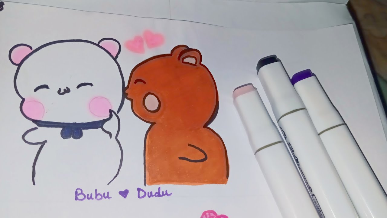 Color Bubu Dudu with me. ️🩷🤎 ASMR edition. - YouTube