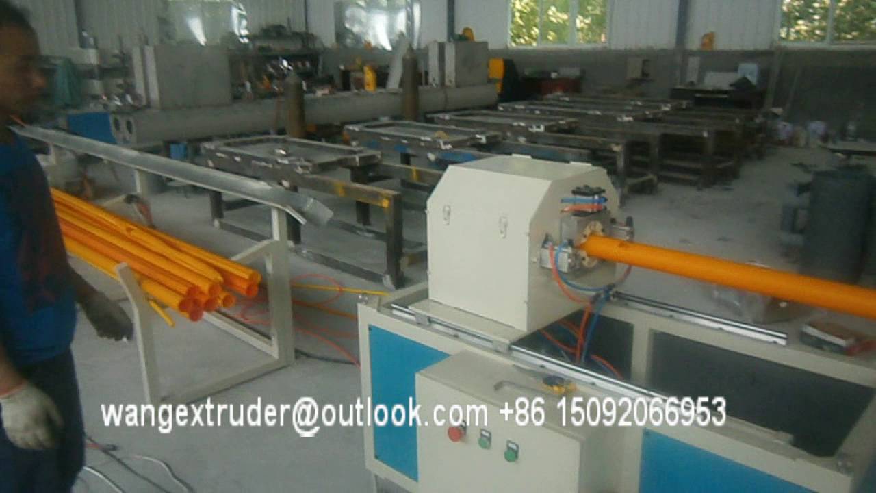 HDPE Double Layer Pipe Extrusion Machine / Production Line / Extruder ...