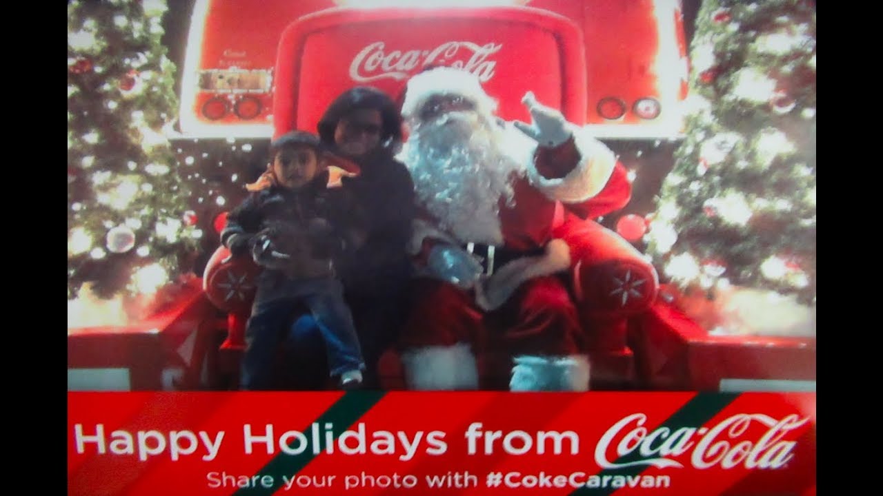 Thank You Coca Cola for Free Photo With Santa! #MerryChristmas # ...