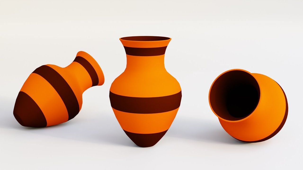 Modeling a ceramic pottery - Blender Tutorial - YouTube