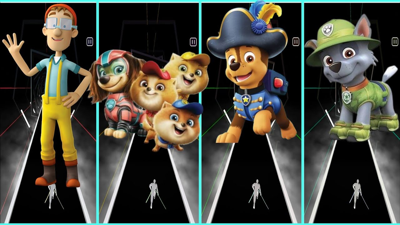 PAW Patrol in Beat Blade: Toorbo, Liberty, Chase, Rocky | Episode 86 ...
