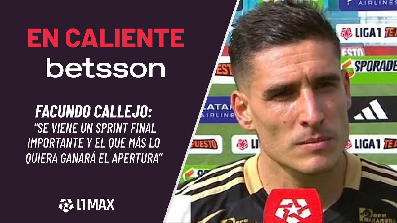 Facundo Callejo: "El lo quiera más en este sprint final que se viene ...