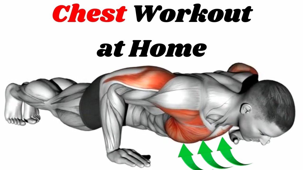 Chest Workout at Home – No Equipment, Just Gains 💪🔥 (Build a Bigger ...