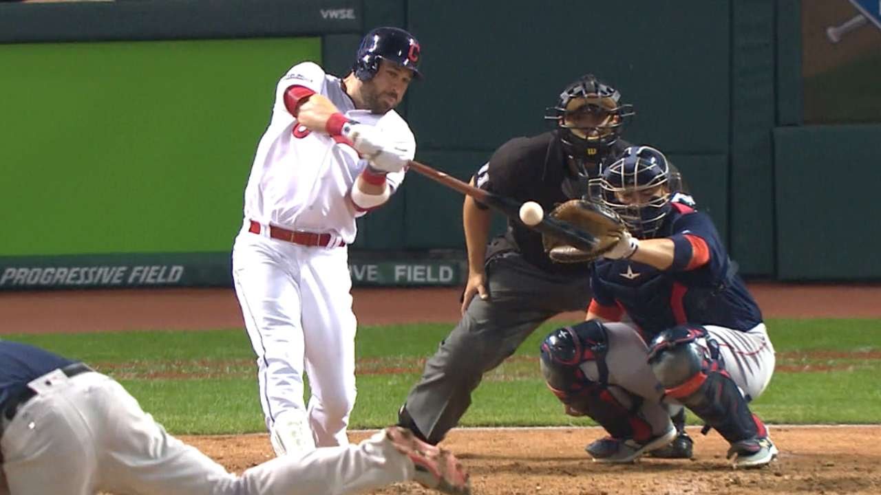 BOS@CLE Gm1: Indians, Red Sox launch six solo homers - YouTube