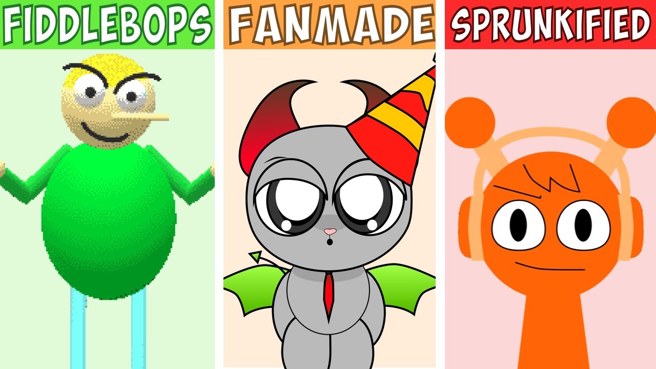 Incredibox Sprunki FiddleBops VS Fiddlebops Fanmade VS Sprunkified - YouTube