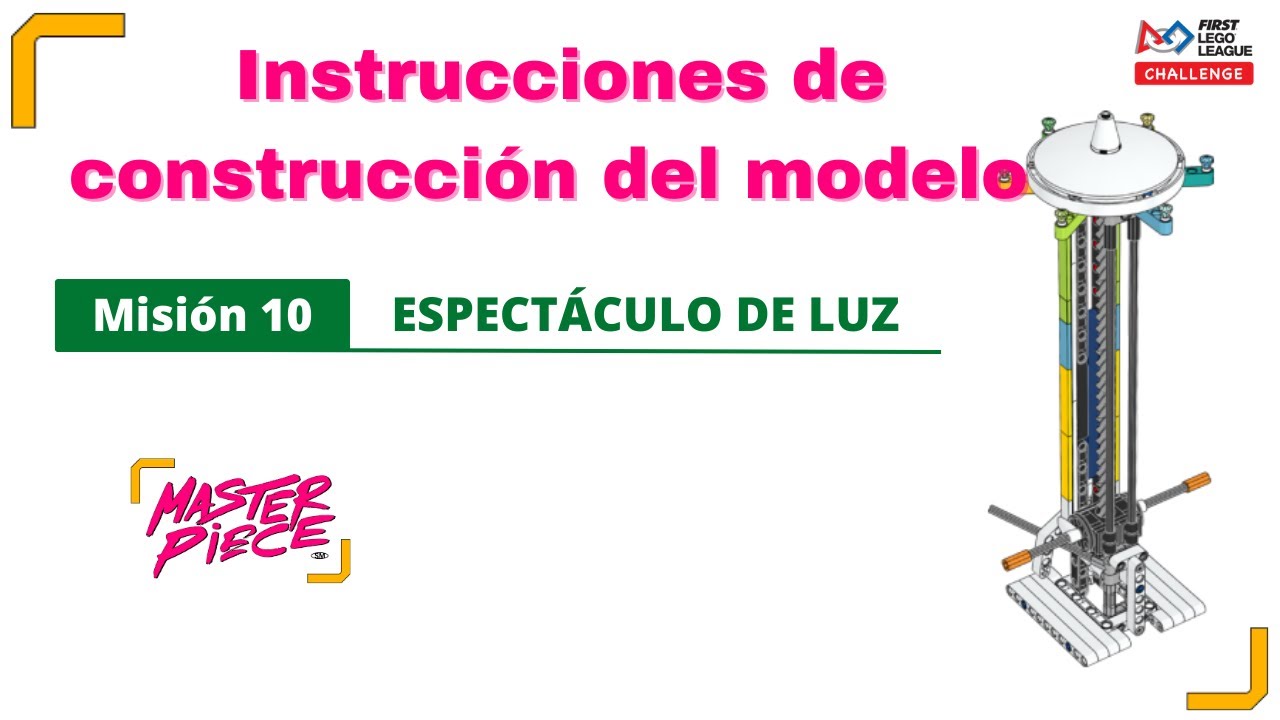 MASTERPIECE FLL | Instrucciones de construcción modelo misión 10 ...