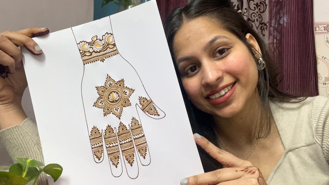 latest stylish Mandala Mehndi design ||easy and simple mehndi design ...