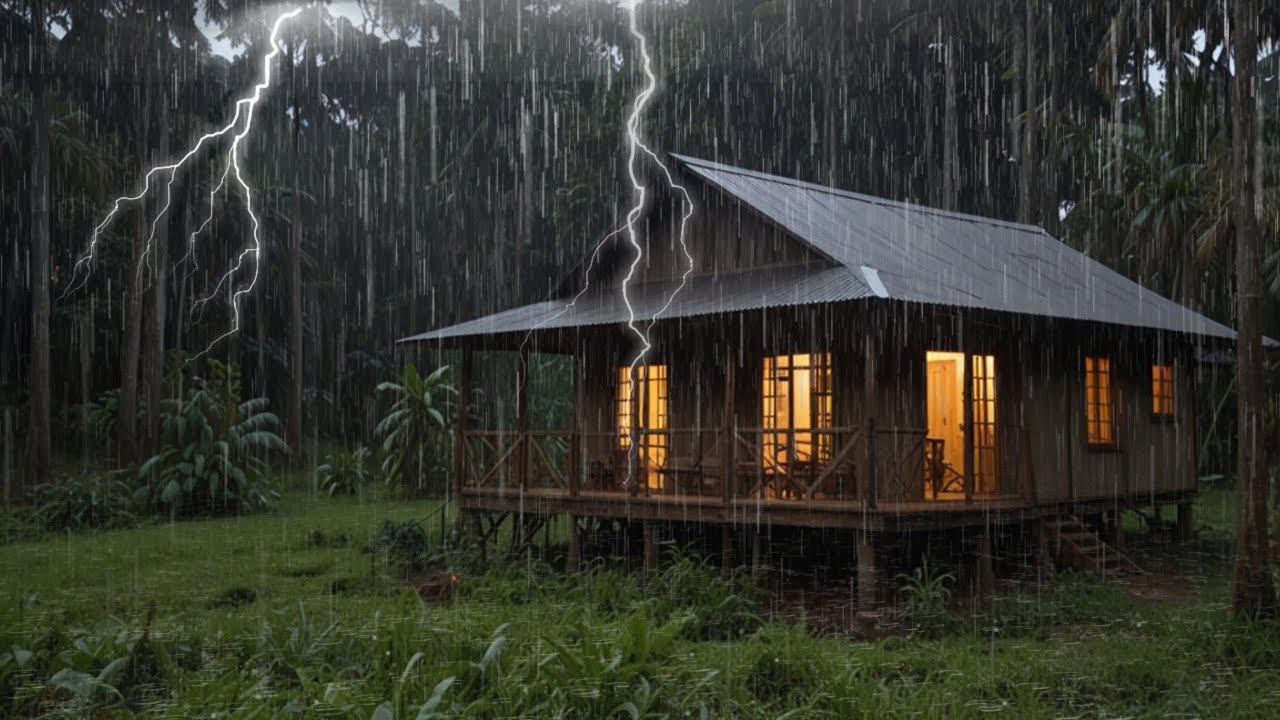 12 Hours Soft Night Rain - For Sleep, Insomnia, Meditation, Relaxing ...