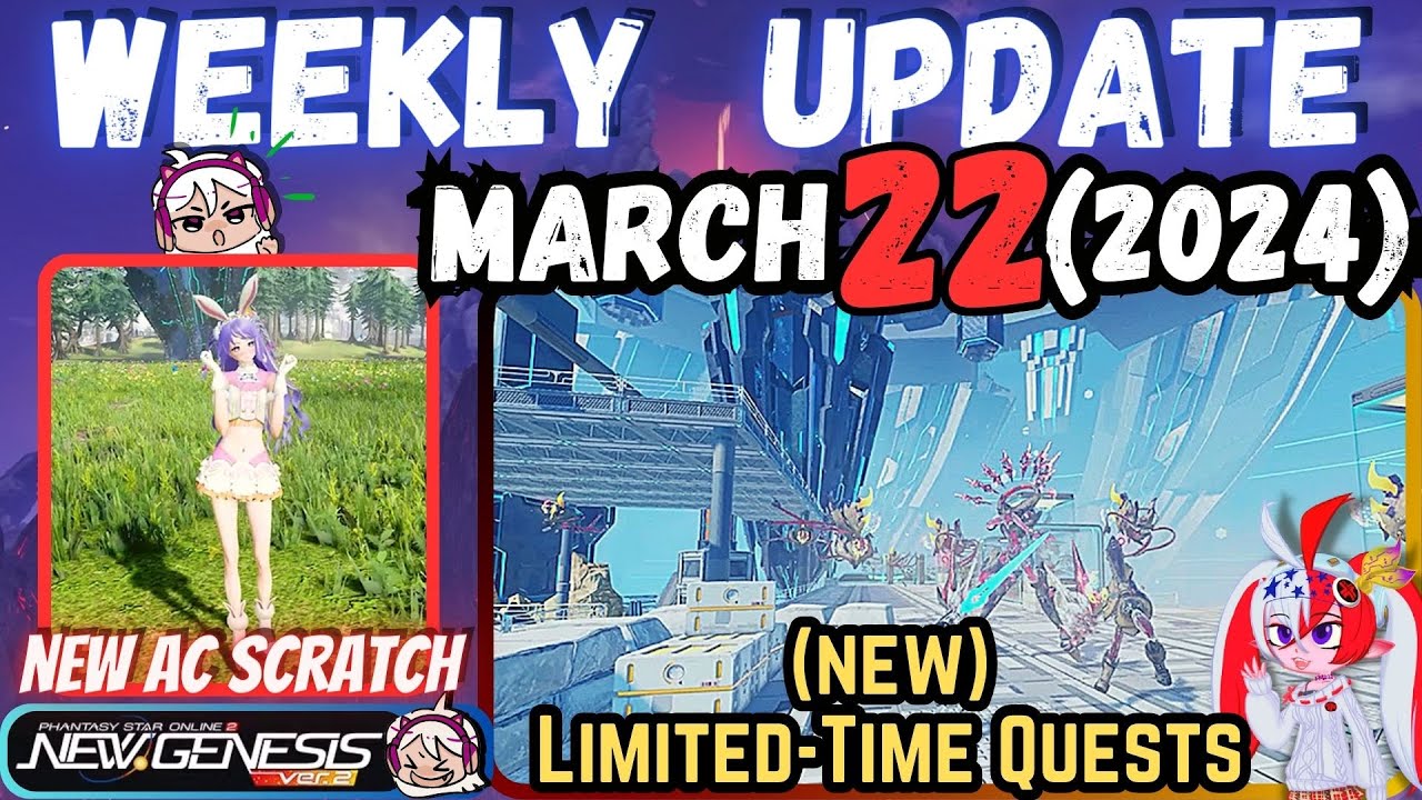 [PSO2:NGS] - MARCH_27 UPDATE 2024 (EPIC GAMES) - YouTube