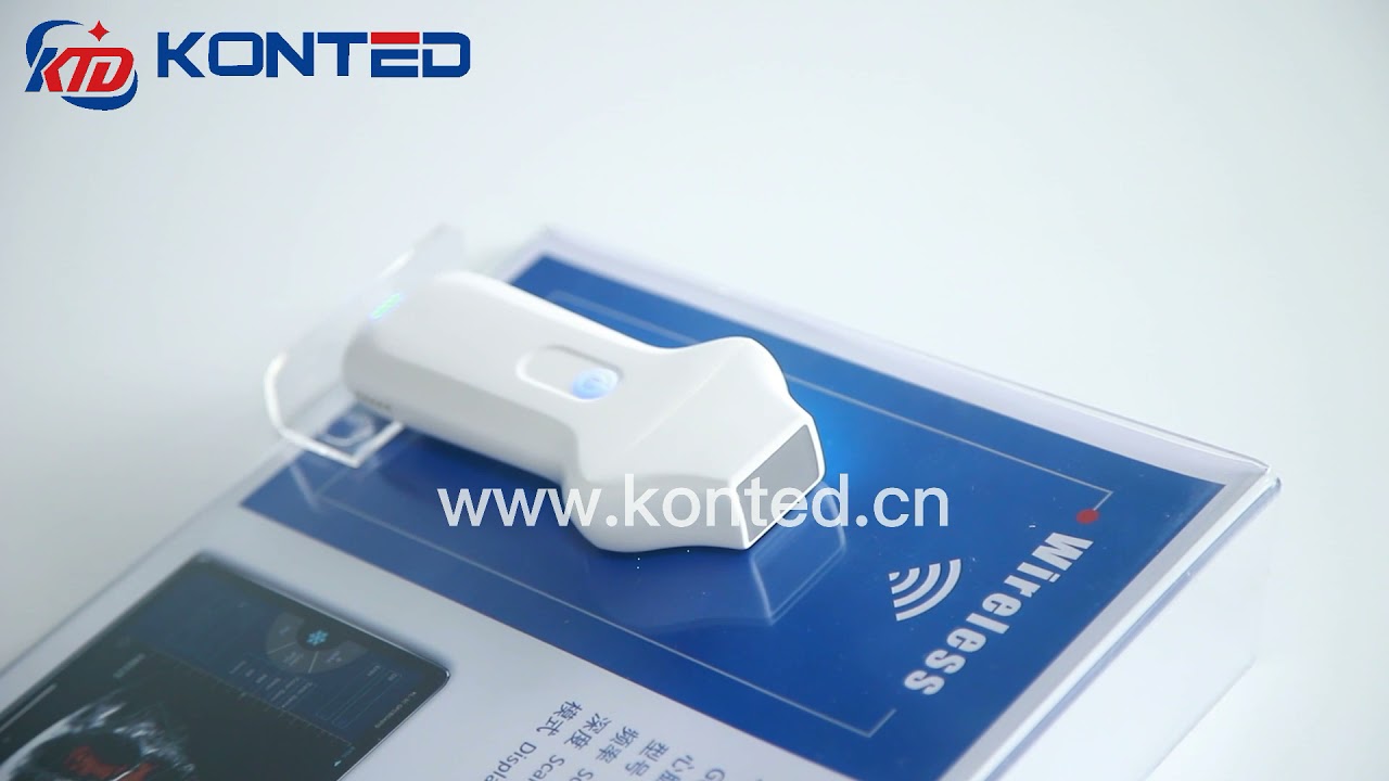 5G wifi wireless hand held cardiac ultrasound probe C10UC - YouTube
