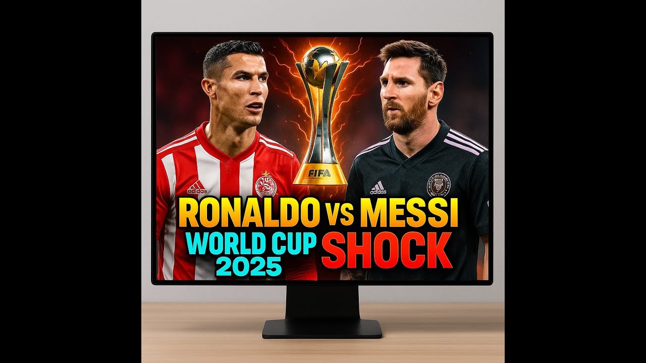 Ronaldo vs Messi at Club World Cup 2025! Morocco Shock! - YouTube