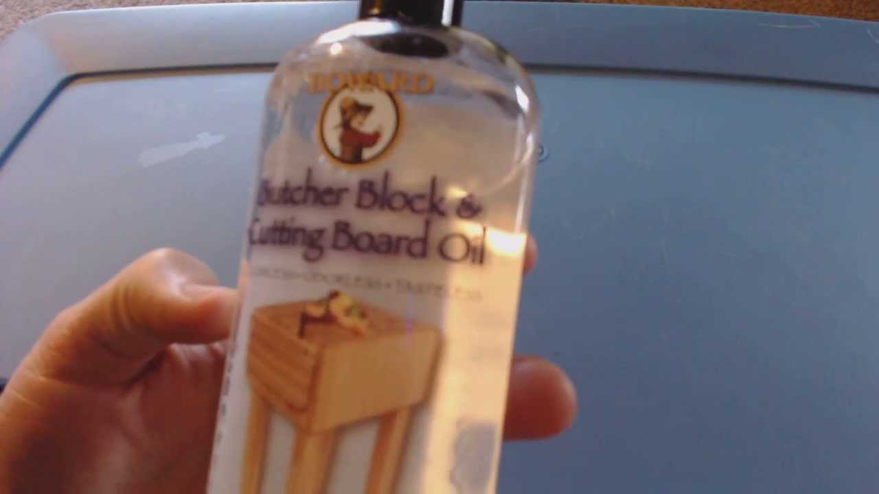 howard butcher block and cutting board oil also a great knife oil and ...
