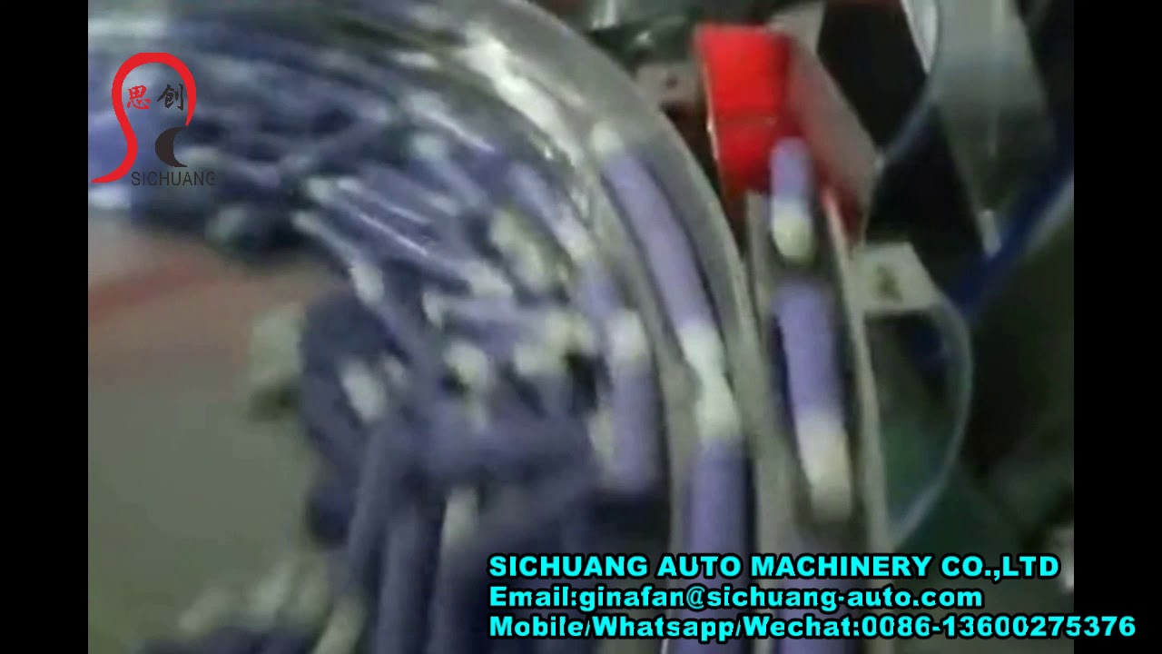 Blood lancet automtic counting packing machine - YouTube