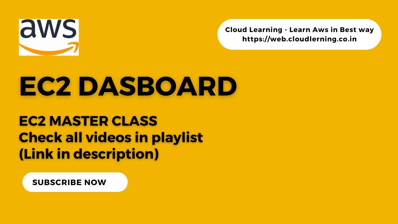 EC2 Dashboard - All Options - YouTube