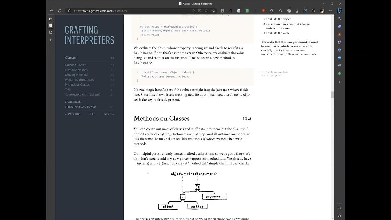 Programming Languages Virtual Meetup: "Crafting Interpreters" chapters 12 [2022-04-04] - YouTube
