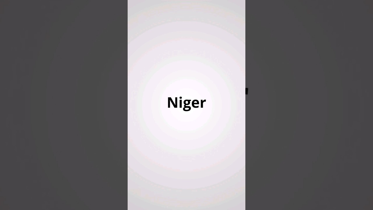 How to pronounce Niger #pronunciationenglish #howtopronounce - YouTube