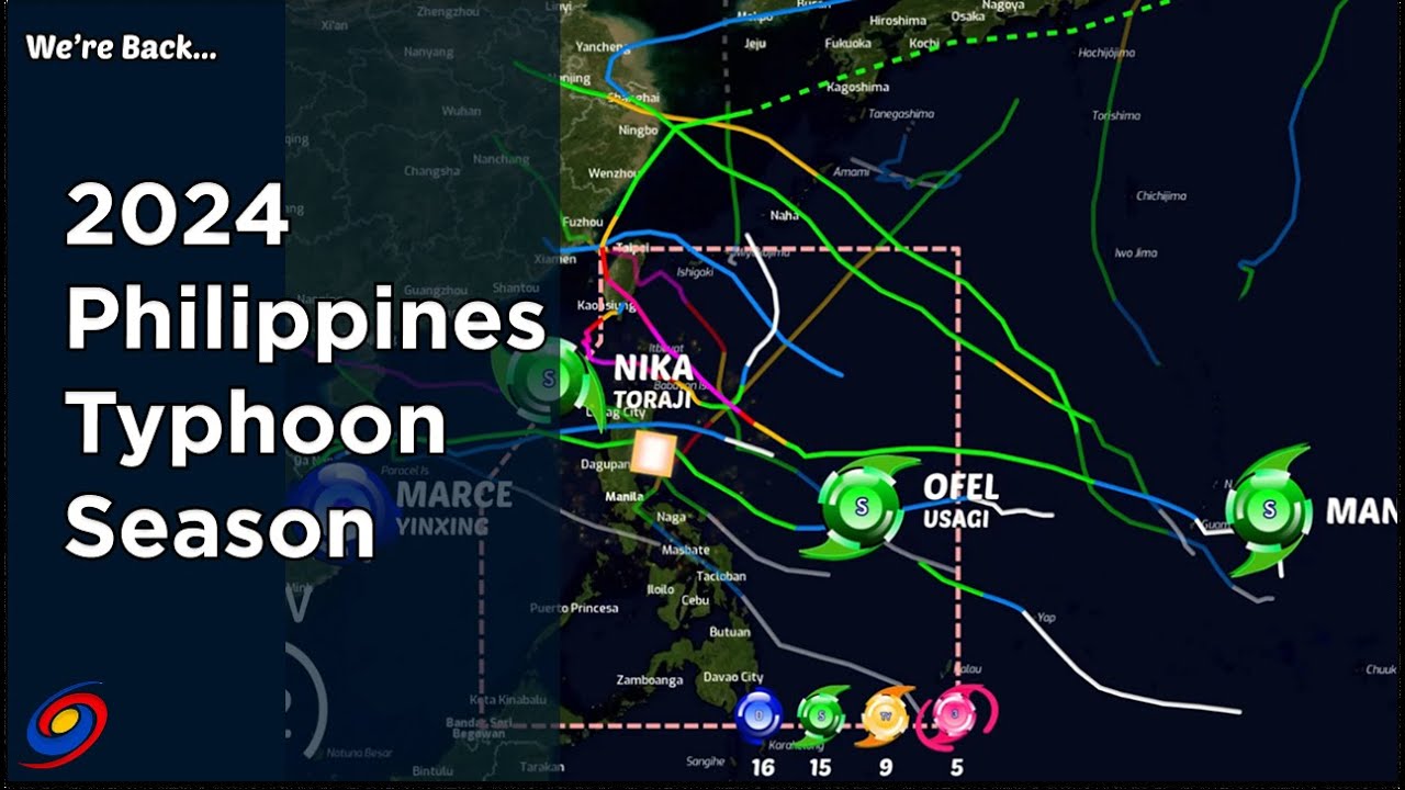 2024 Typhoon Season Animation (Philippines) - YouTube