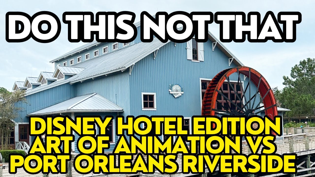 Do This Not That - Disney Hotel Edition | Art of Animation v Port ...