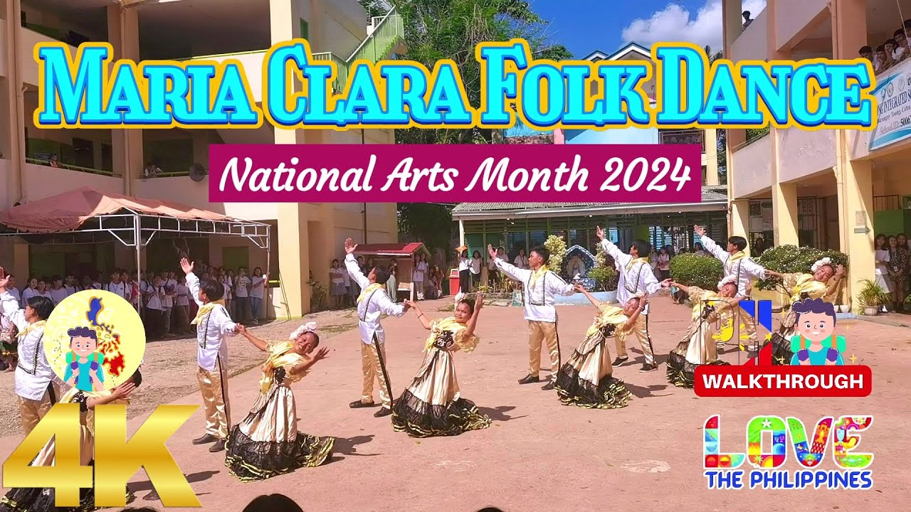 Maria Clara Folk Dance | National Arts Month - YouTube