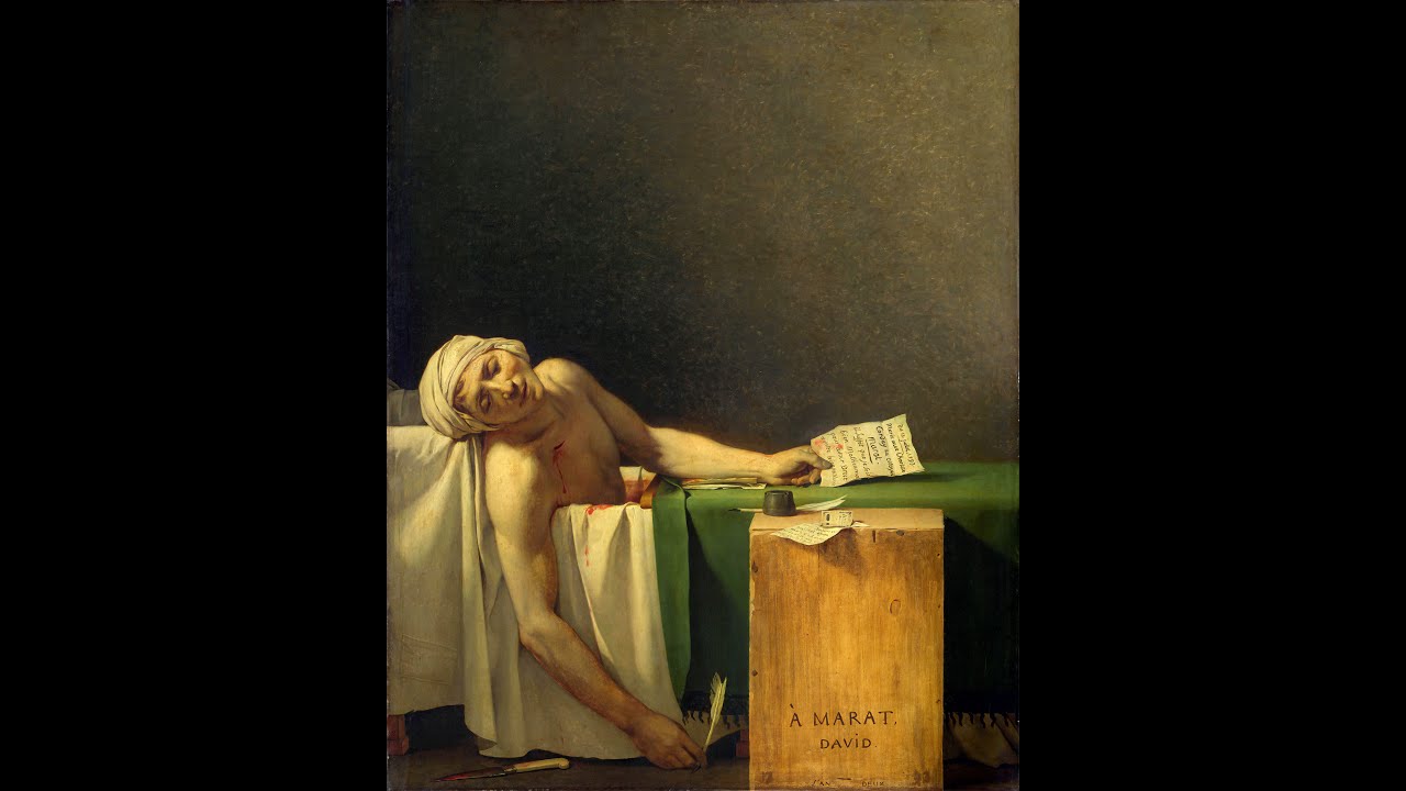 Jaques Louis David - The Death of Marat (1793) - YouTube