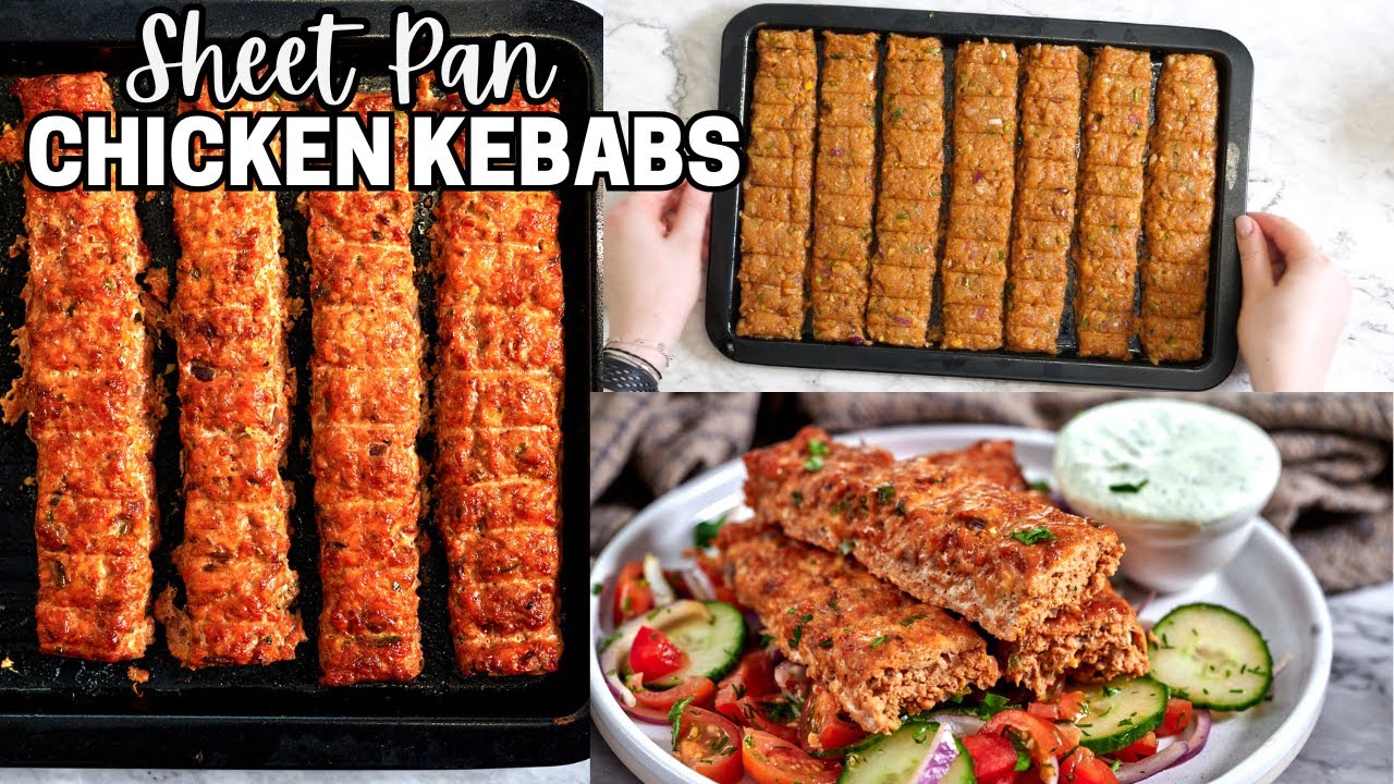 Ground Chicken Kebab