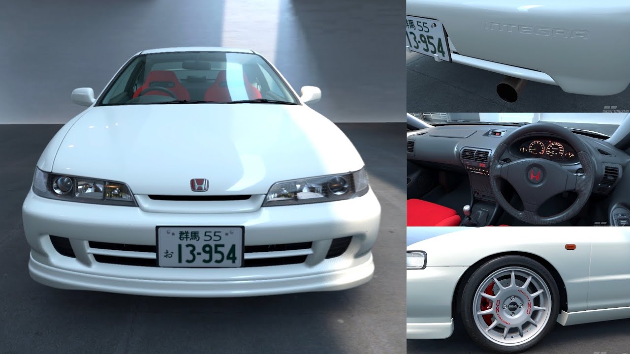 Honda Integra Type R (DC2) 1998 Gran Turismo 7 VR PSVR2 Showroom - YouTube