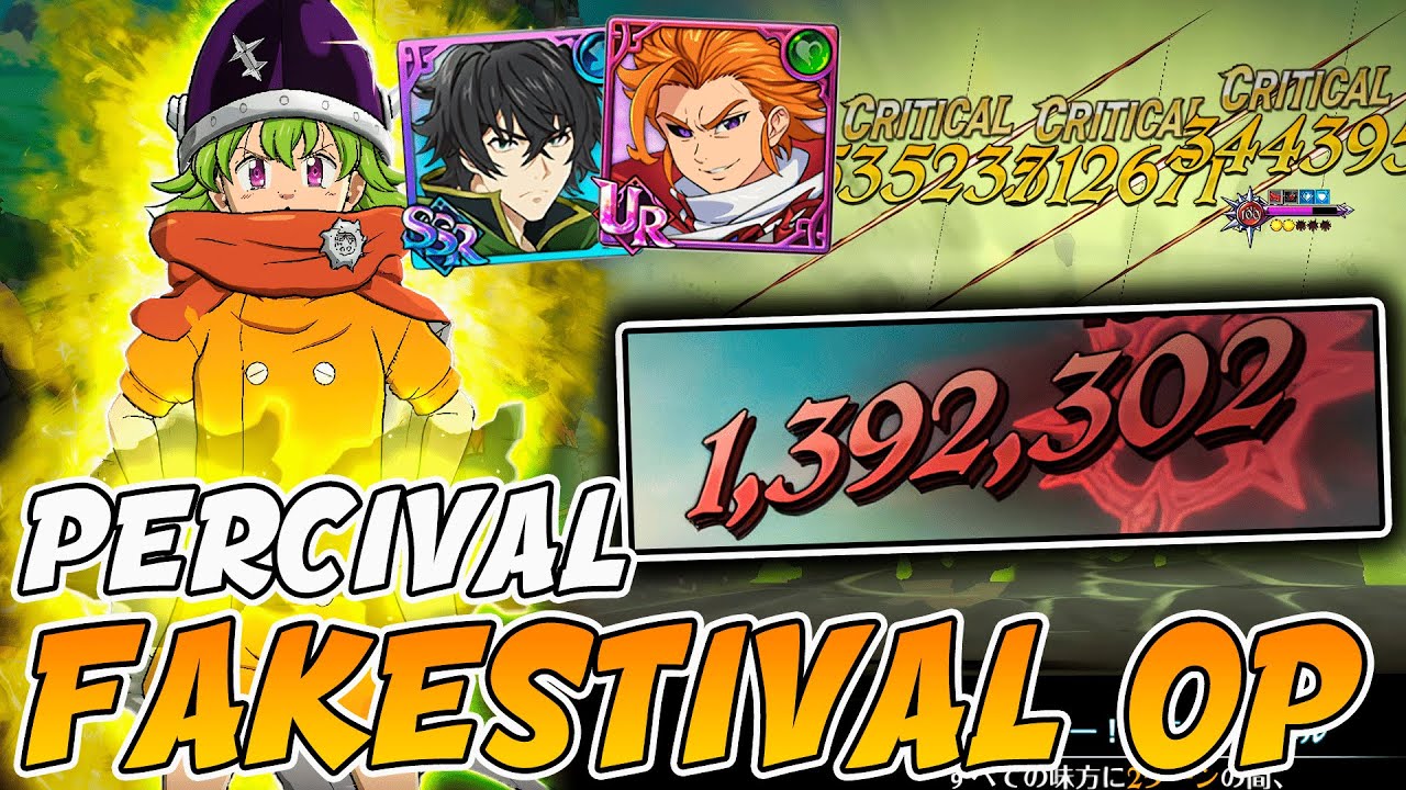 PERCIVAL y NAOFUMI ¡Son los DUO Más Poderosos de 7DS Grand Cross! - YouTube