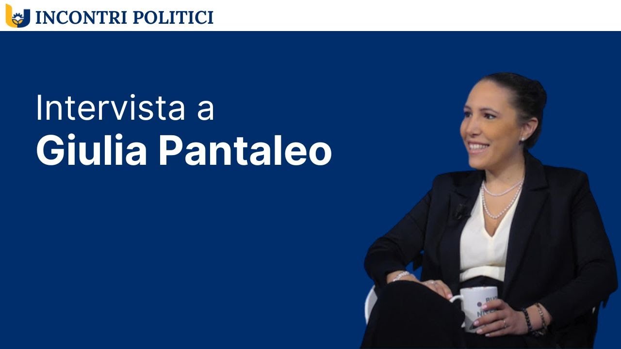 Intervista a Giulia Pantaleo, (Azione-ItaliaViva) - YouTube